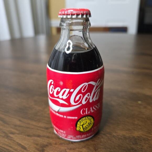 Coca Cola | Other | Cocacola Classic 7 Ml Bottle Full Soda Pop | Poshmark